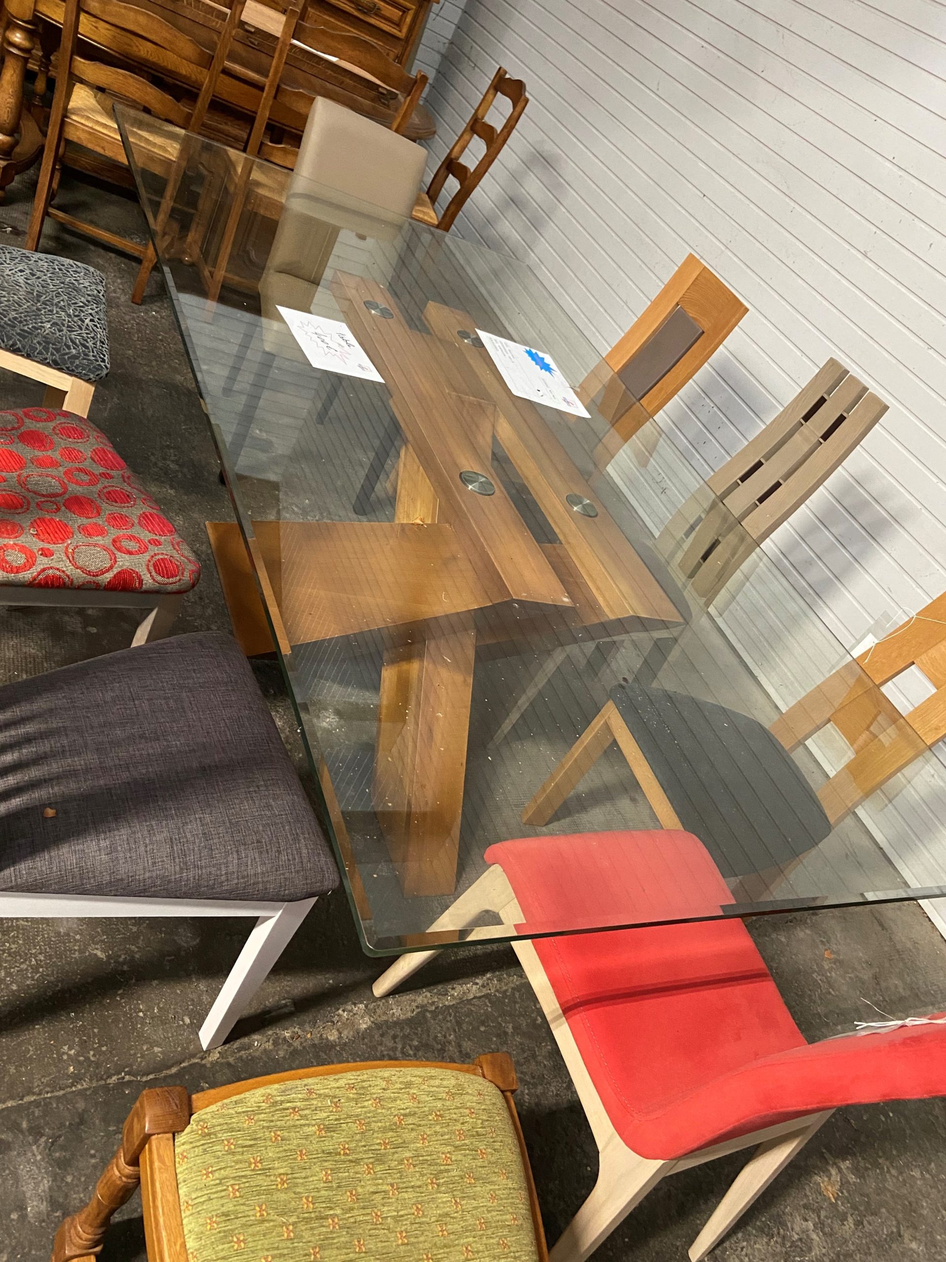 Table en verre | Spiller Ameublement